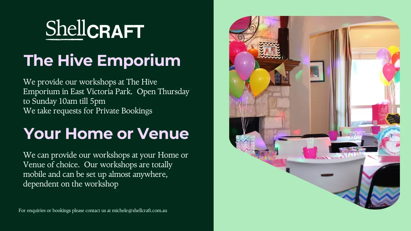 Shell Craft Your Hub for Creative Workshops and Digital Craft Products ...